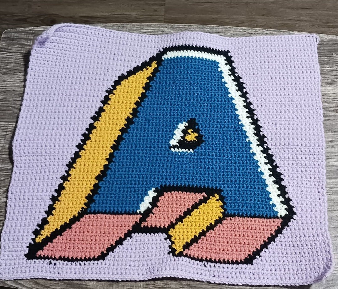 Momma's J.A.M. Pack Crochet Word Charts Neon Retro Totally 80's ...