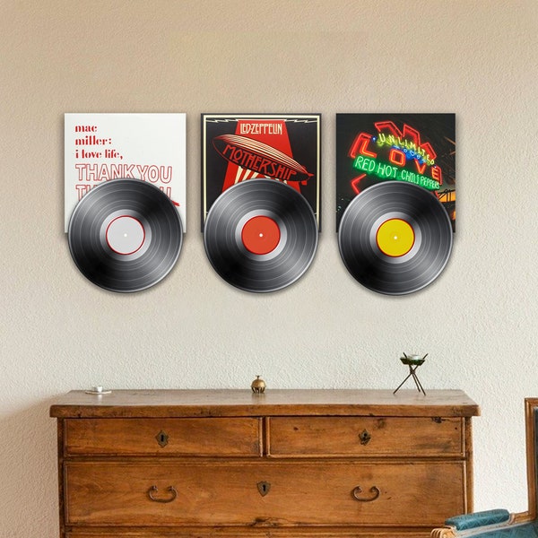 Vinyl Record Display - Etsy
