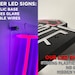 UFC LED Neon Sign: Bright Red MMA Decor for Fans of Combat Sports ...