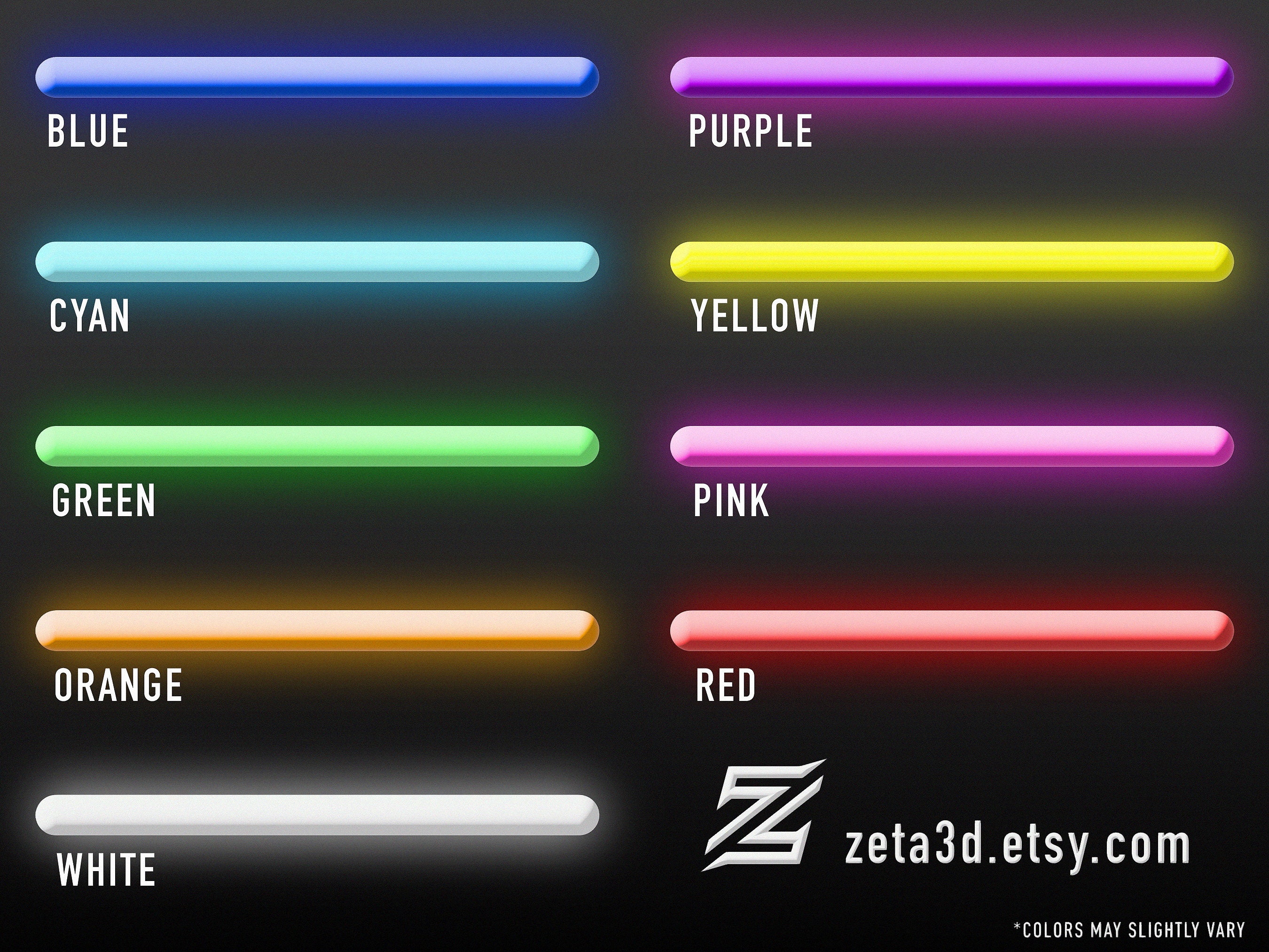 Customizable ZYN LED Neon Sign, Vibrant Color Options & White Shell ...