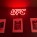UFC LED Neon Sign, Bright Red Light, Perfect for Man Caves, Bedrooms ...