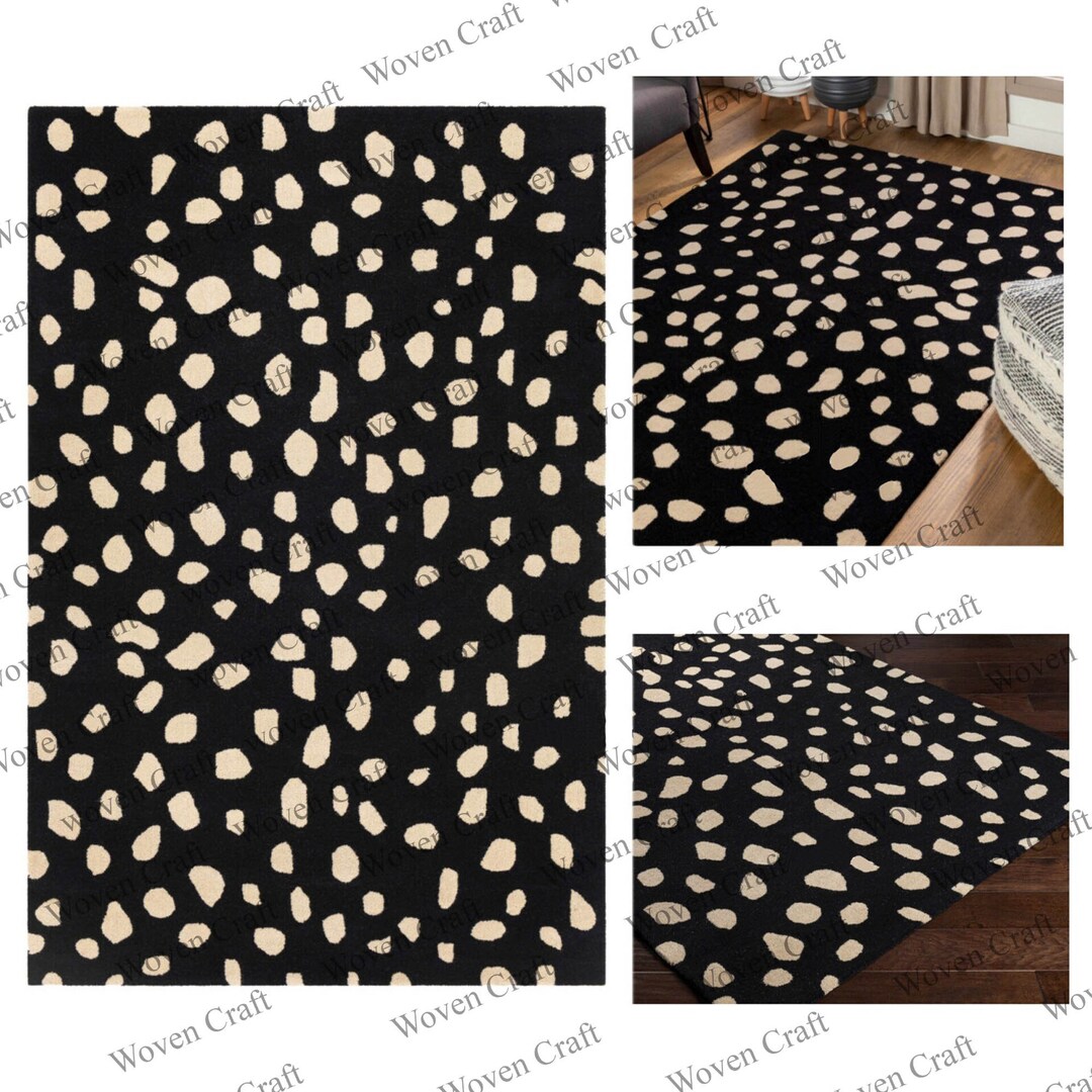 Optical Illusion Design, Leopard Skin Tufted Rugs & Carpet Multi ...
