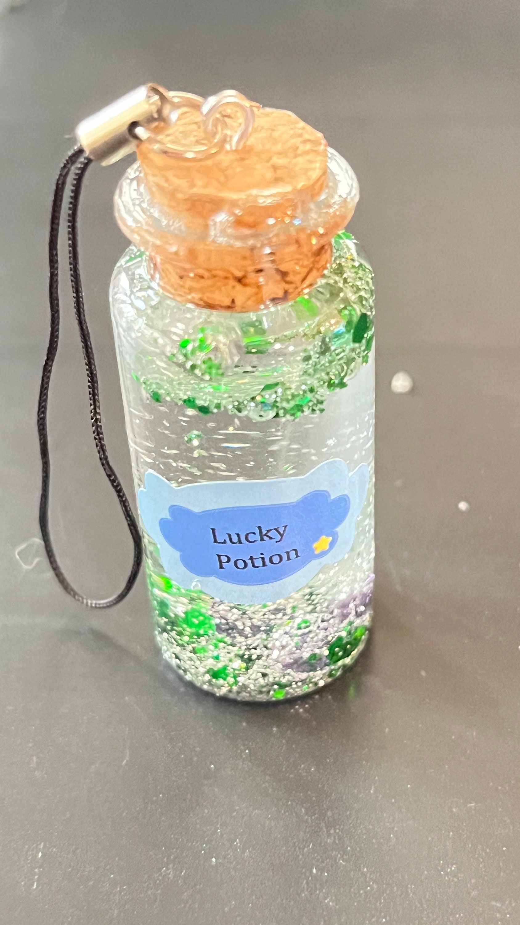 Lucky Potion Keychain - Etsy