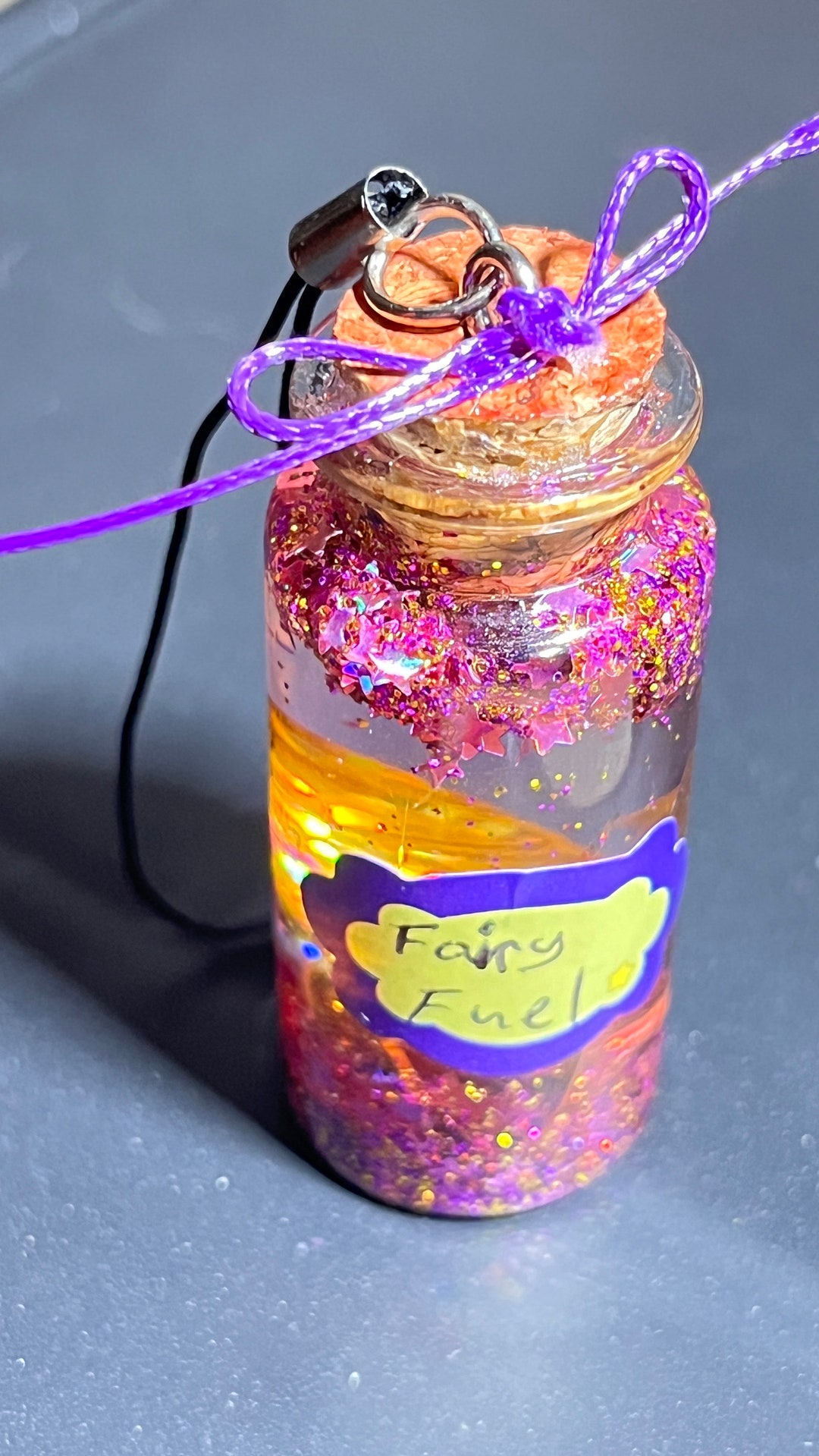 Fairy Fuel Keychain - Etsy