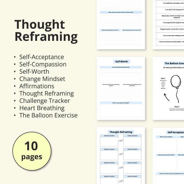 Trauma and Inner Child Journal | Printable Worksheets for Inner Child ...