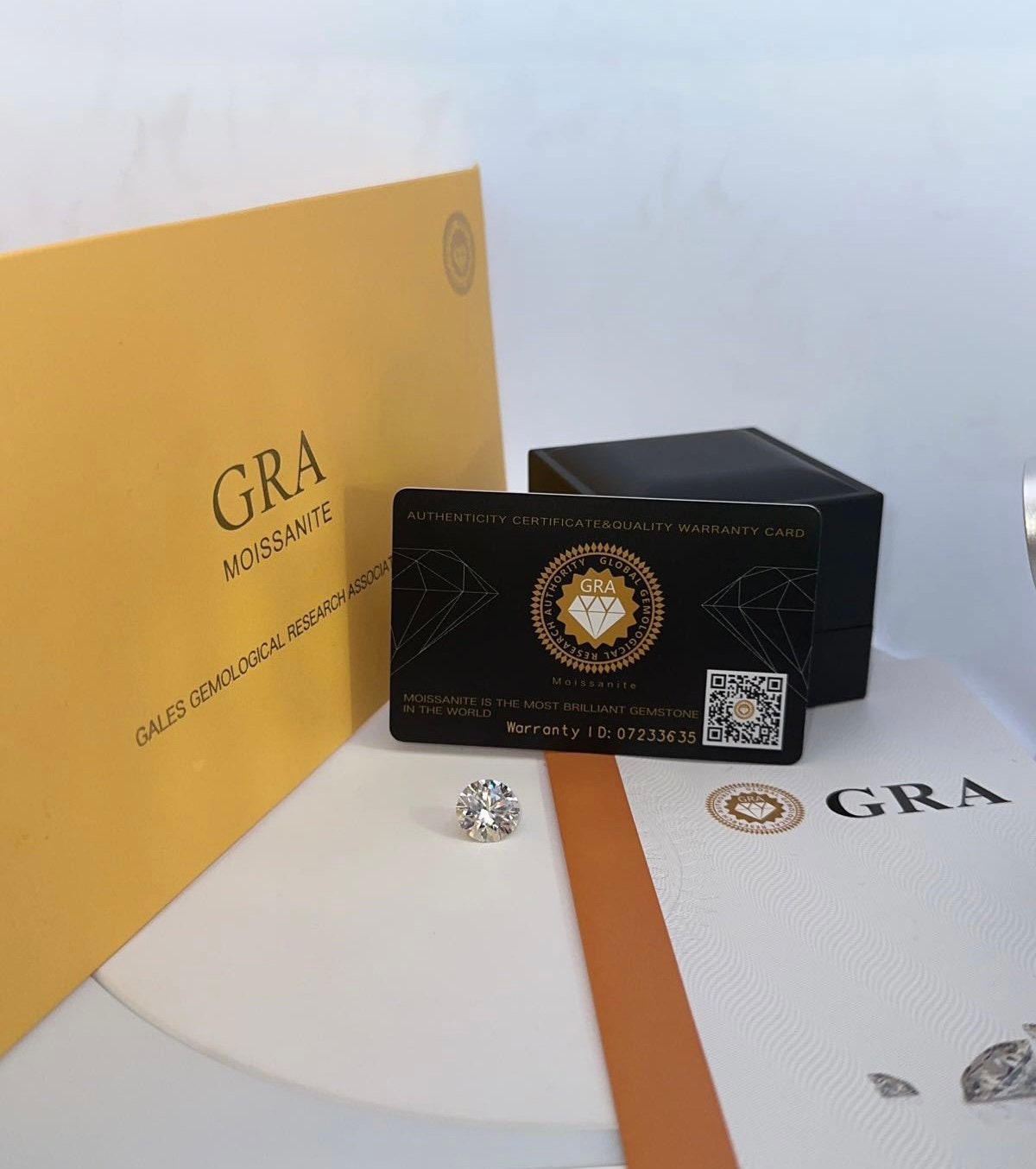 Moissanite Loose GRA Certified Round Stones D VVS1 All Sizes - Etsy