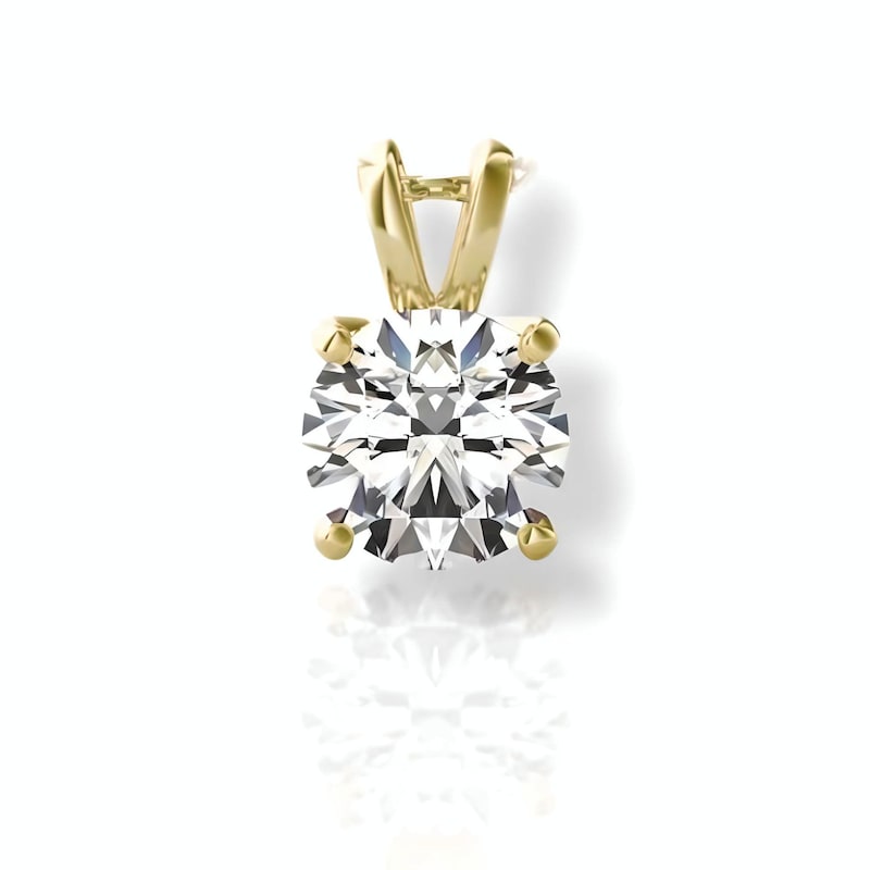 Round Pendant - Etsy