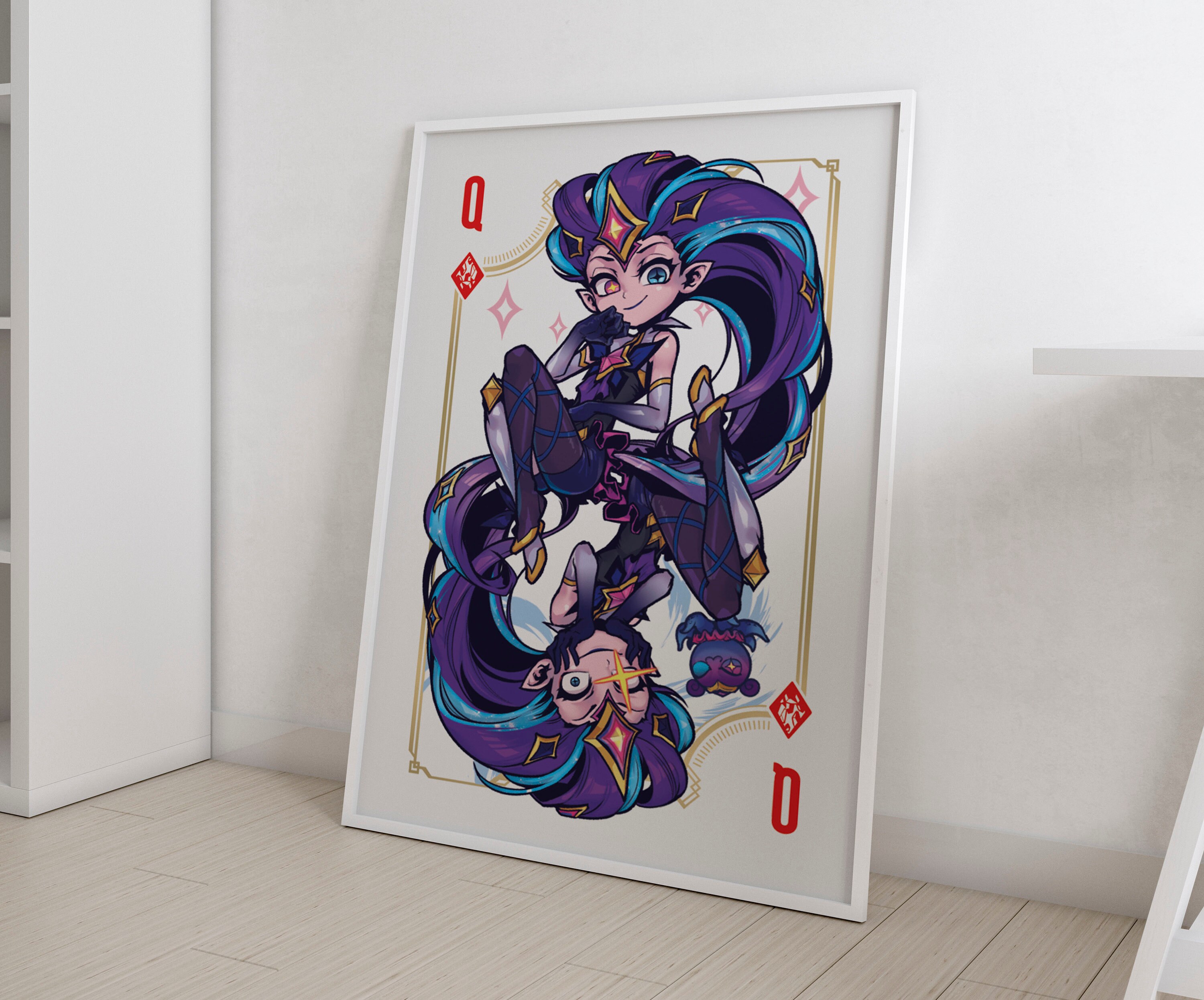 League of Legends Playing Card Posters,league of Legends Poster,league ...