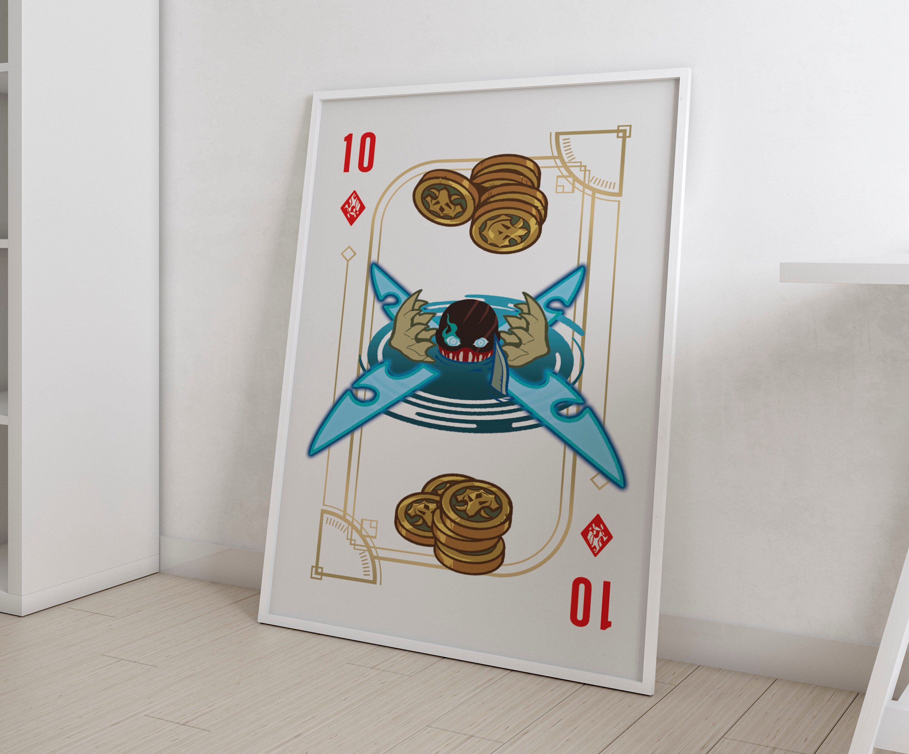 League of Legends Playing Card Posters,league of Legends Poster,league ...