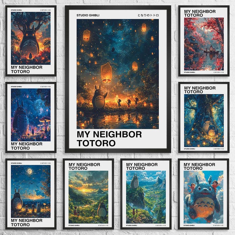 Totoro Poster - Etsy