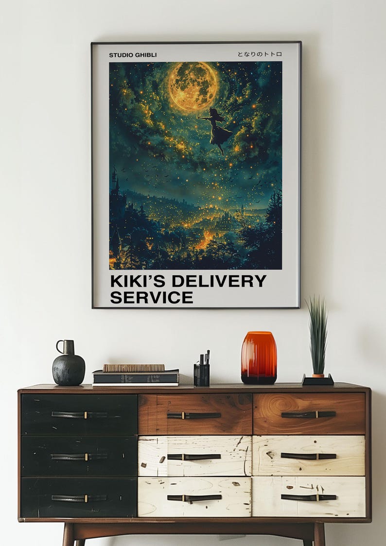 Studio Ghibli Poster Set: Princess Mononoke, Spirited Away Prints - Etsy