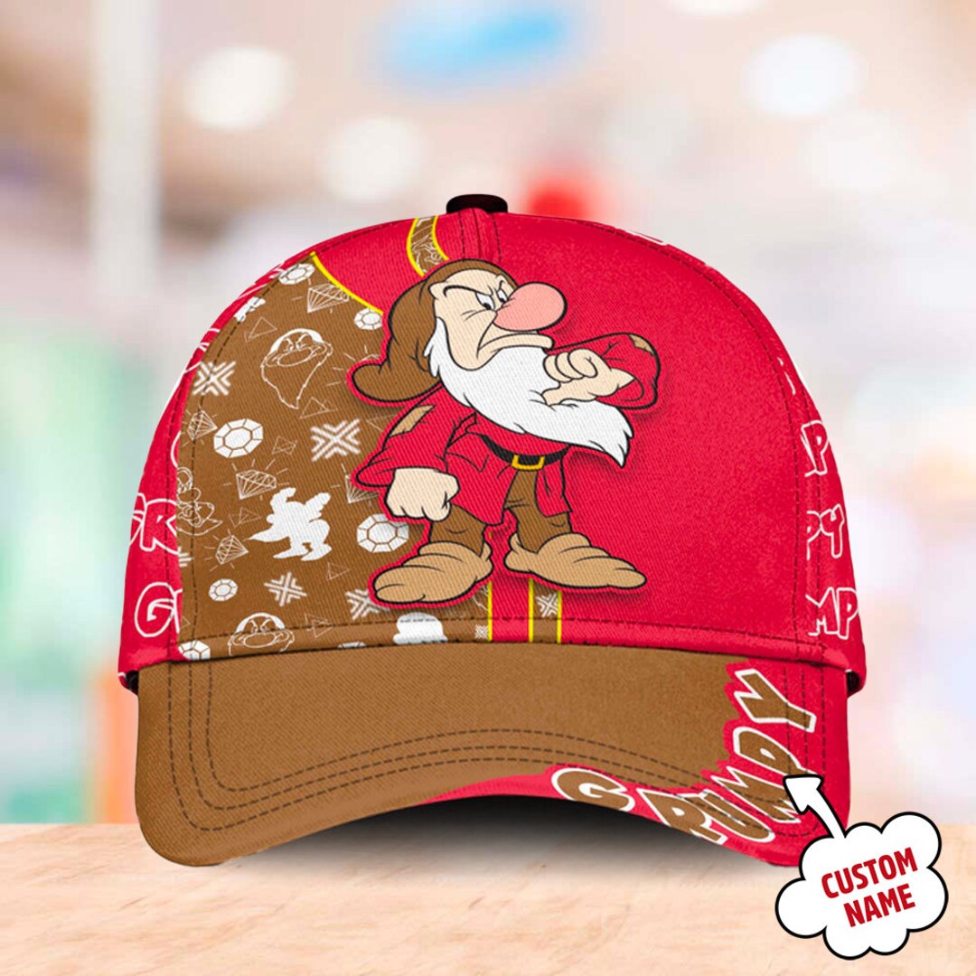 Princess and Seven Little Men Classic Cap, Magical Power Animated Movie ...