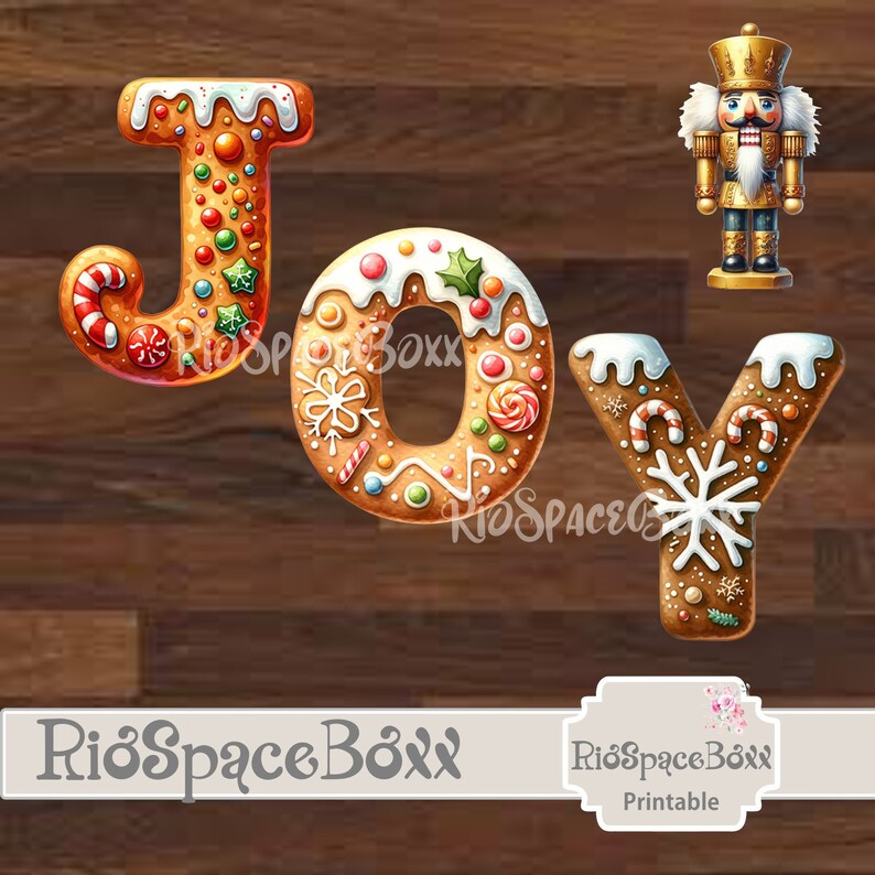 Christmas Alphabet Clipart, Cookie Alphabet Png, Christmas Letter ...