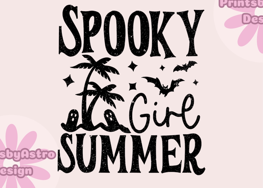 Spooky Girl Summer Png, Goth Summer, Spooky Girl, Halloween Summer Png ...