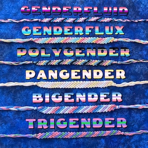 Pride Flag Friendship Bracelets - Etsy
