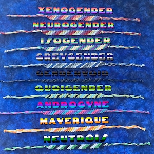 Pride Flag Friendship Bracelets - Etsy