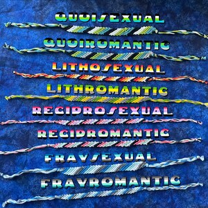 Pride Flag Friendship Bracelets - Etsy