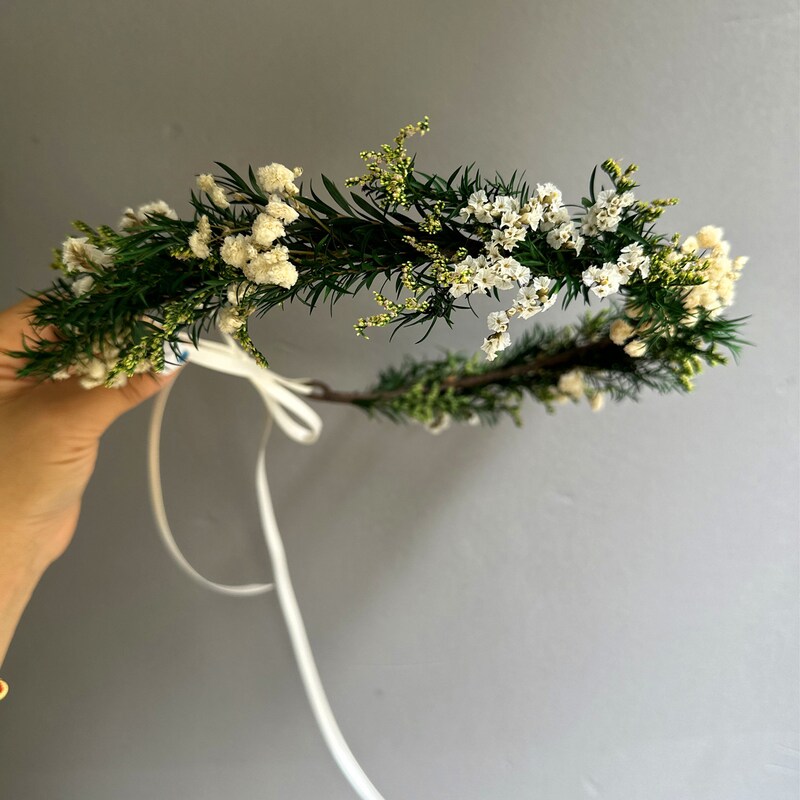 Greenery Crown - Etsy