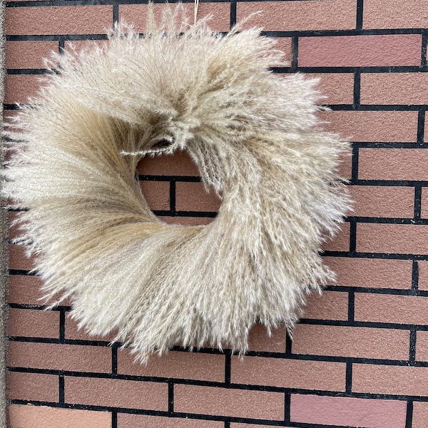 Pampas Wreath - Etsy
