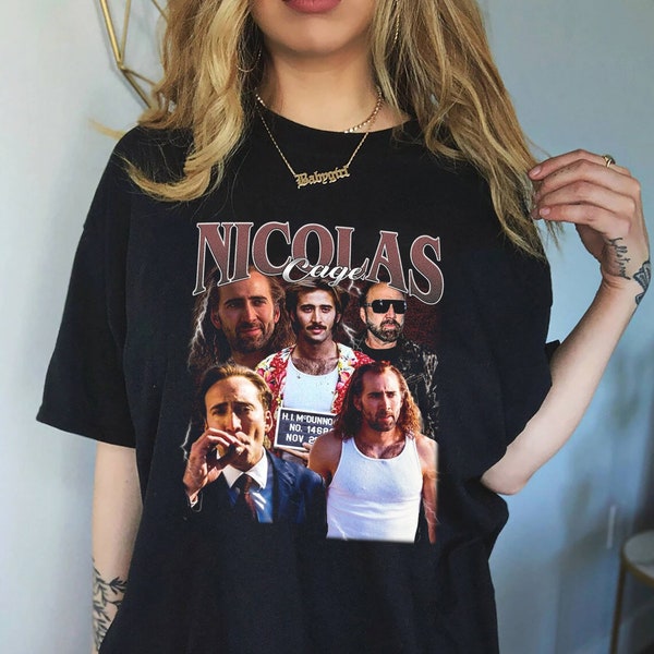 Nicolas Cage - Etsy