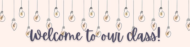 12 Google Classroom Headers Pngs Rainbow Pastel - Etsy