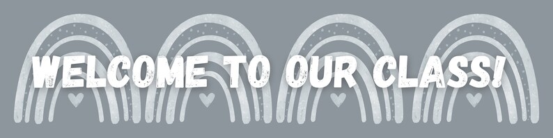 12 Google Classroom Headers Pngs Rainbow Pastel - Etsy