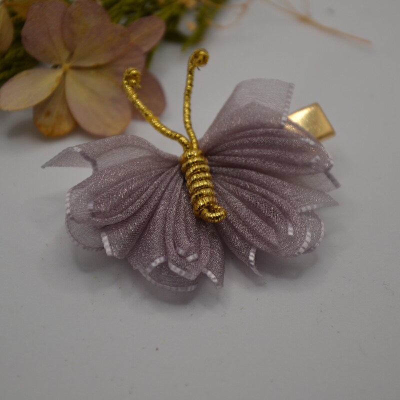 Butterfly Hair Barrette - Etsy