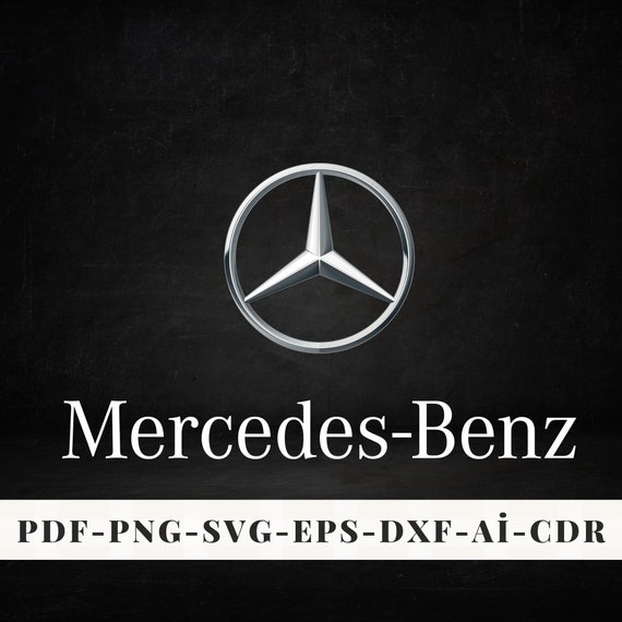 Mercedes Benz Emblem Black Background