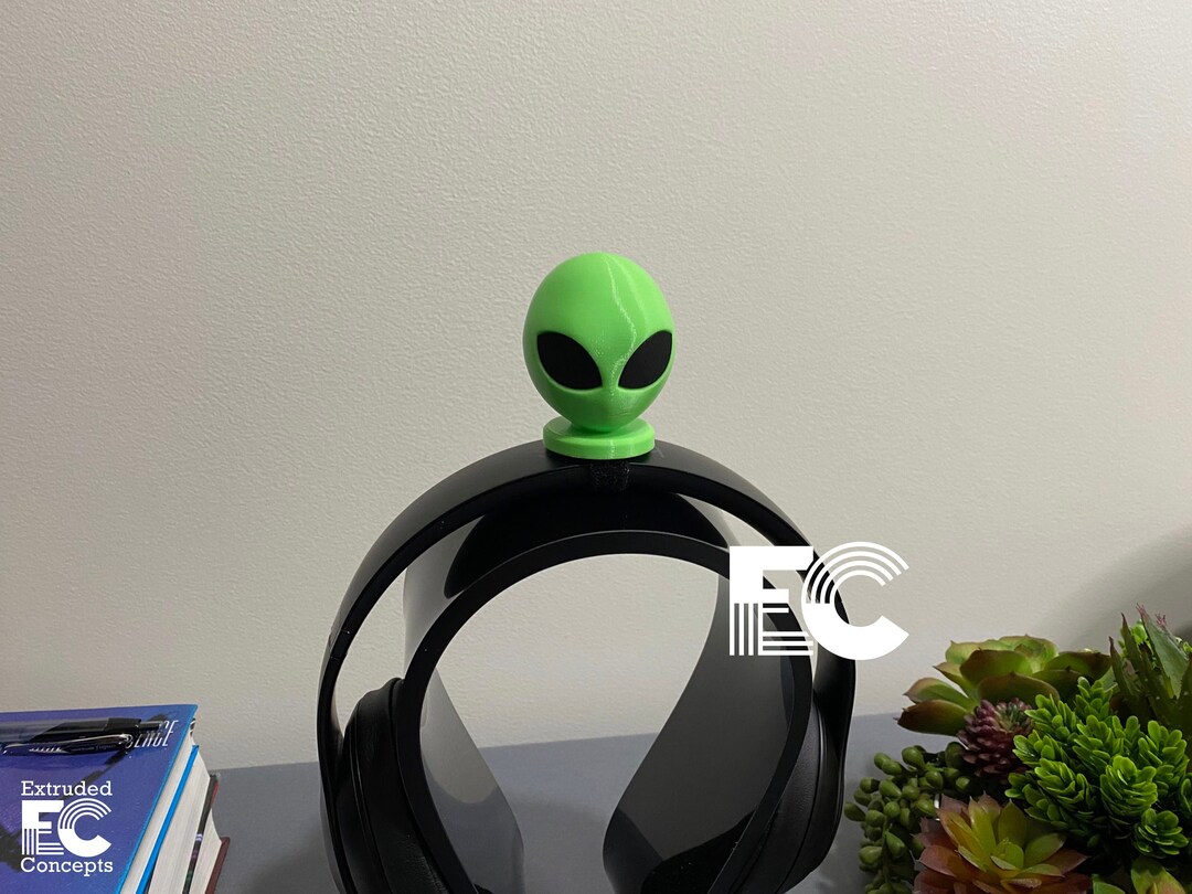 Alien Headset Attachment Kawaii Alien Headphone Attachment - Etsy