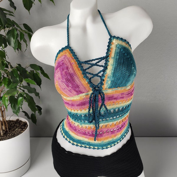 Crochet Bustier - Etsy