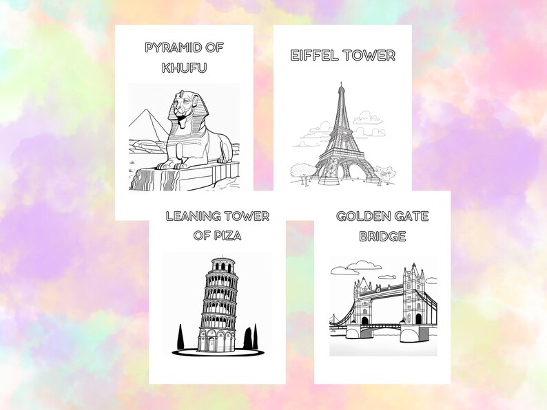 15 Children Educational Colouring Pages Printable Colouring Book ...