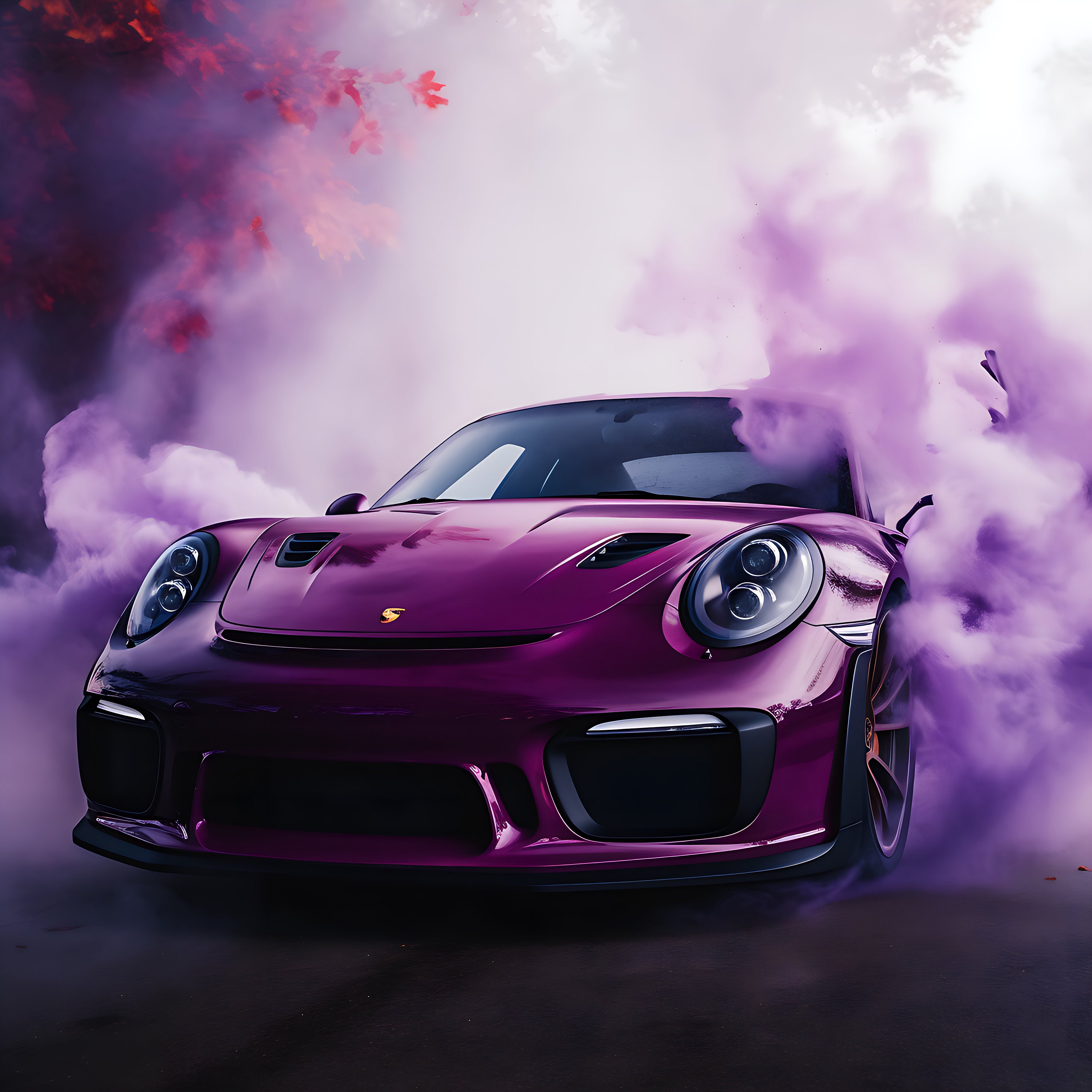 Porsche 911 Digital Art Print Car Photo Gift for Car - Etsy