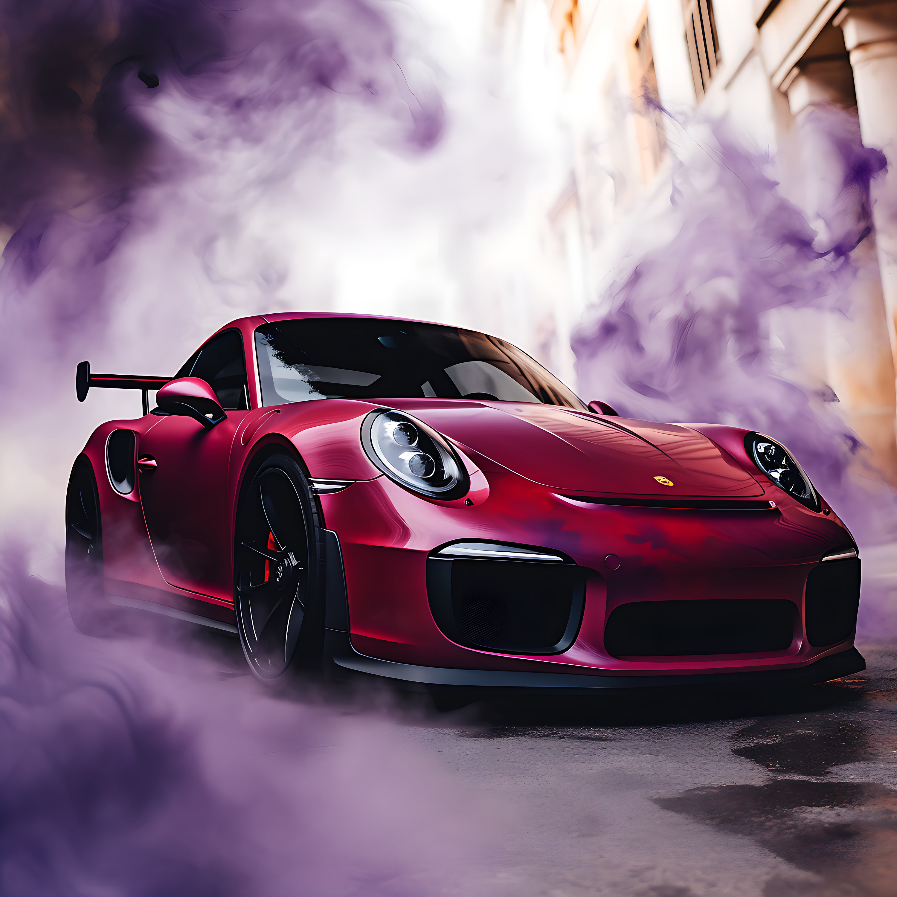 Porsche 911 Digital Art Print, Car Photo Gift for Car Enthusiast, Car ...