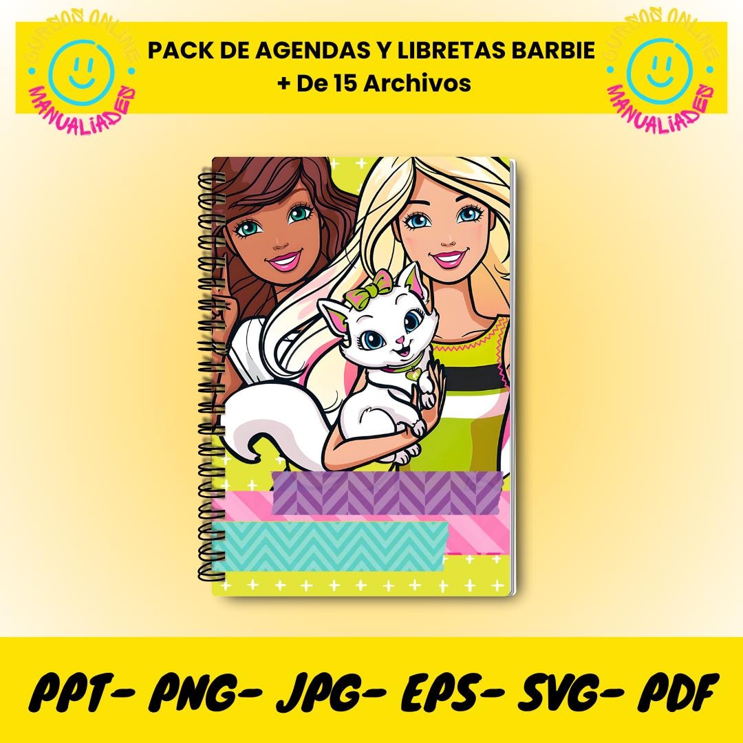 Barbie Diary and Notebook Pack - Etsy