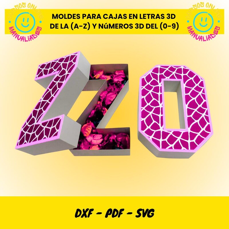 Letras 3d - Etsy España