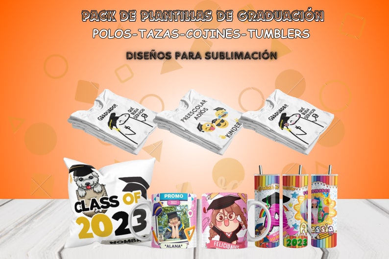 Graduation Sublimation Pack - Etsy