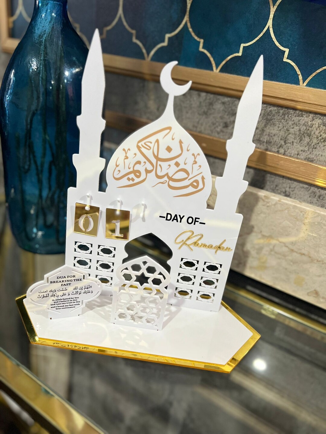Mosque Shaped Acrylic Eid Sign / Eid Decor / Eid Sign / Eid Acrylic ...