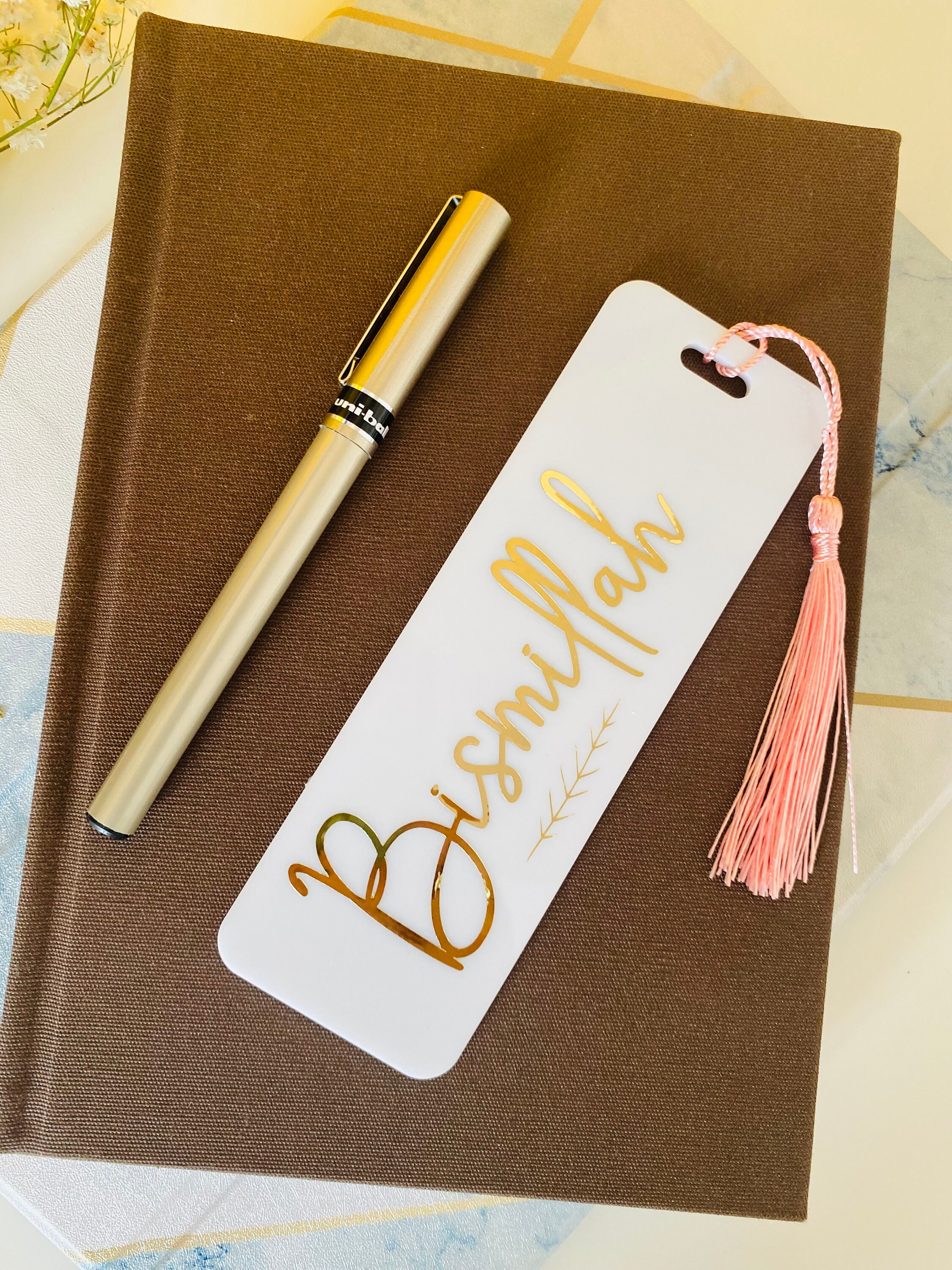 Personalized Acrylic Bookmark/ Acrylic Bookmark/islamic Bookmark/eid ...