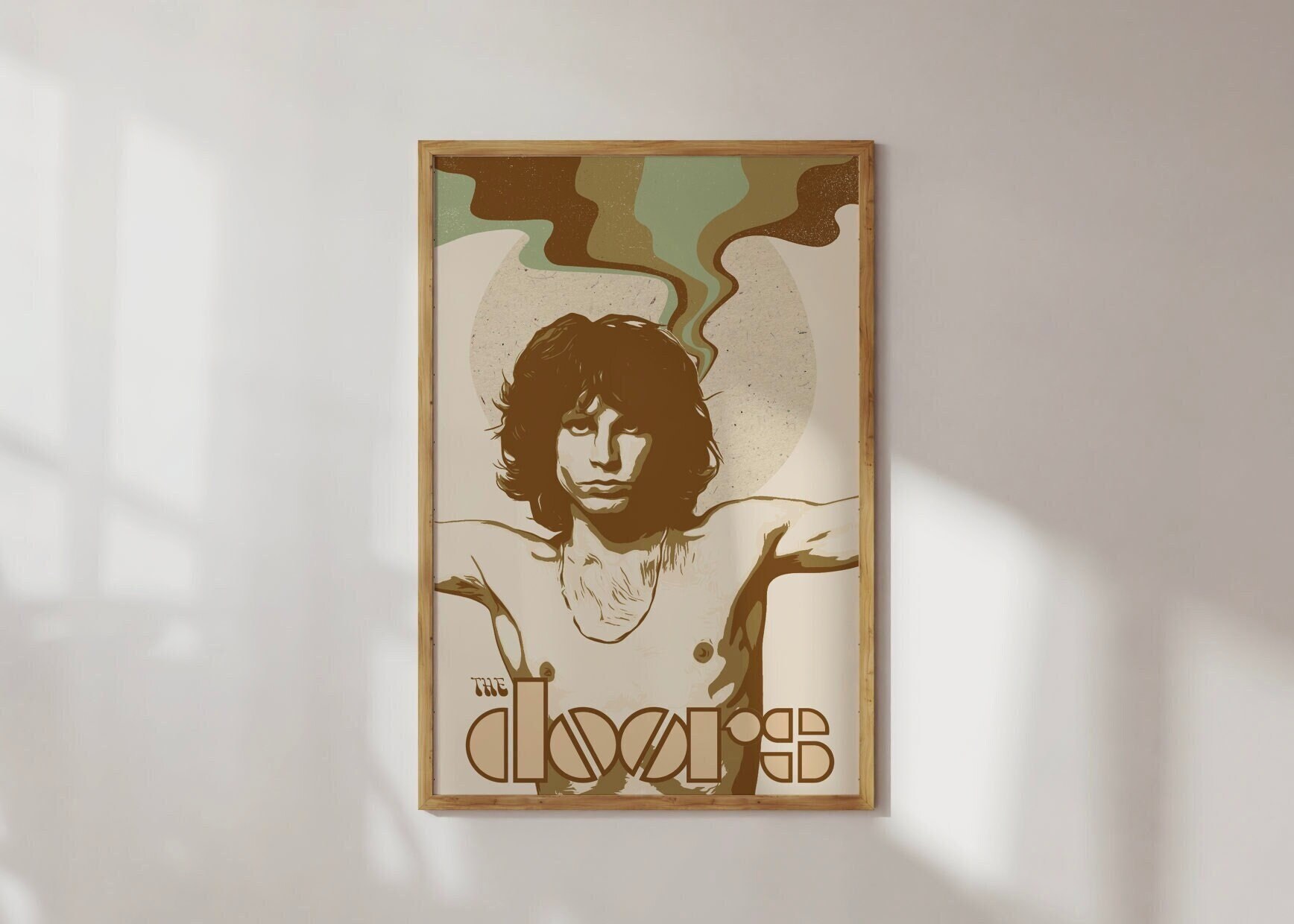 The Doors Poster,digital Download, Jim Morrison Wall Art, the Doors Art ...