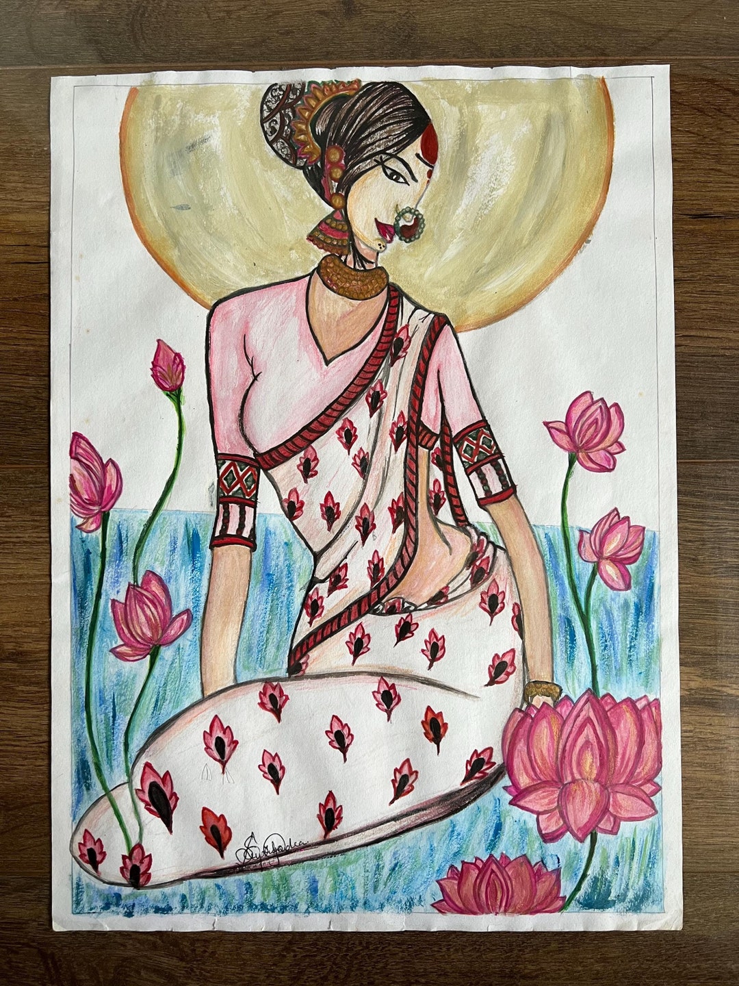 Lady in the Moon Light - Etsy