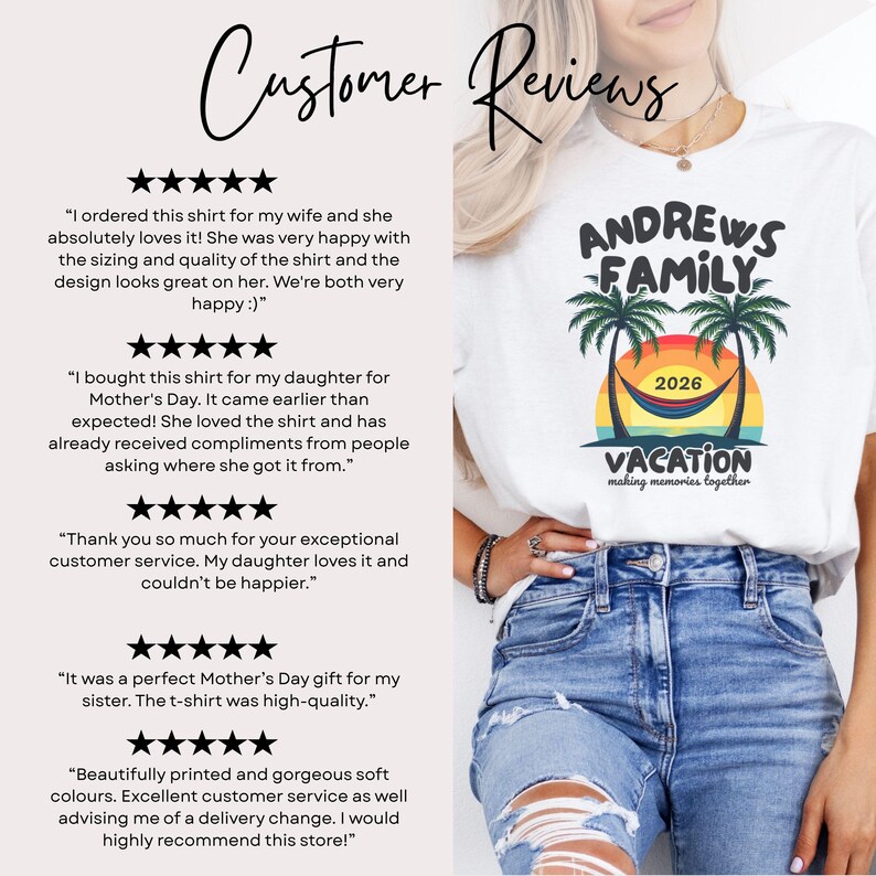 Personalized Family Vacation Shirts, Matching Group Shirts, Custom ...