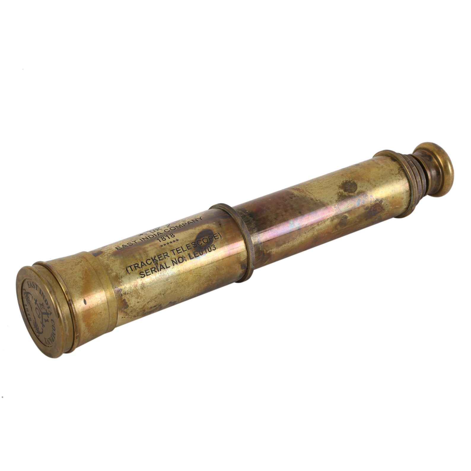 Brass Telescope East India Company 1818 Tracker Spyglass Scope Replica ...