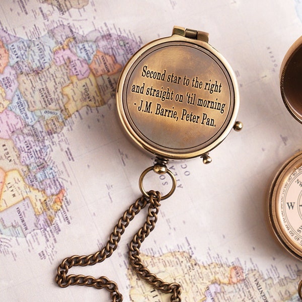 Kids Wooden Compass - Etsy