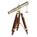 Brass Telescope on Tripod Stand Use for Home Decor & Table Accessory Nautical Spyglass Telescope ...