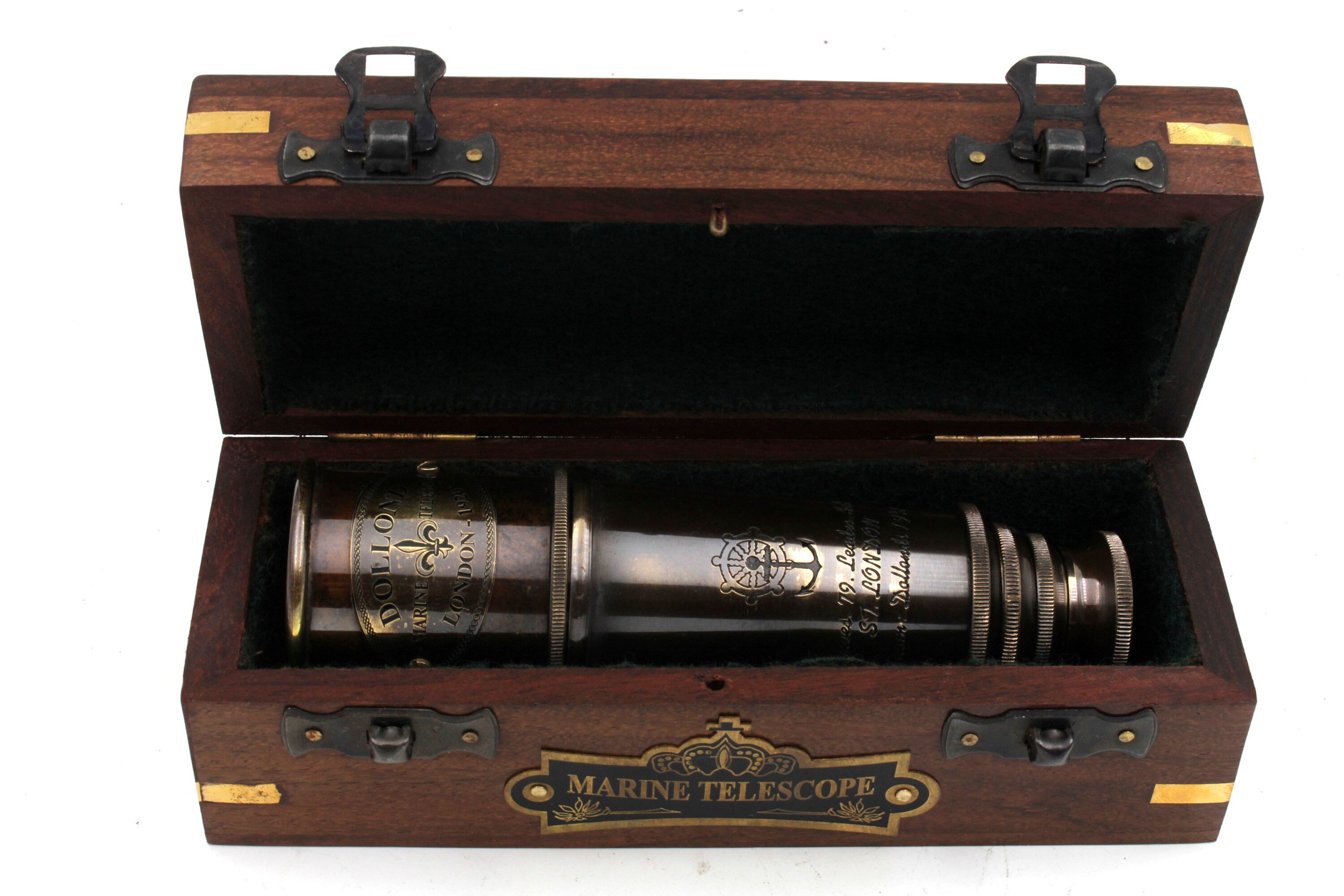 1920 Ship Captain's Working Telescope | Brass Made Spyglass | With ...