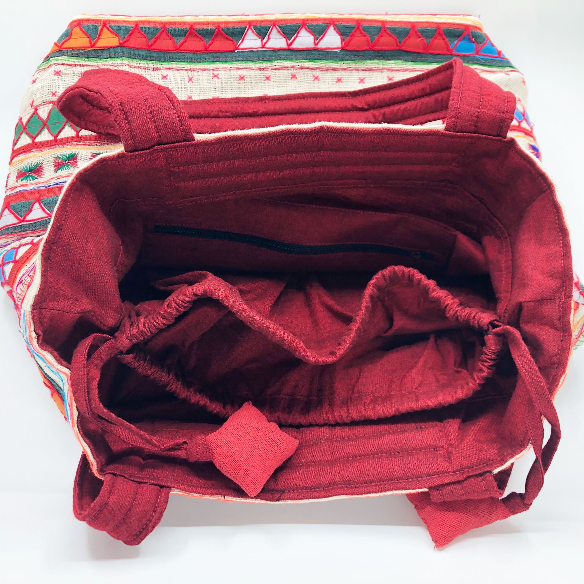 Mingalaba Red Woven Tote Bag Traditional Burmese Hand Craft - Etsy