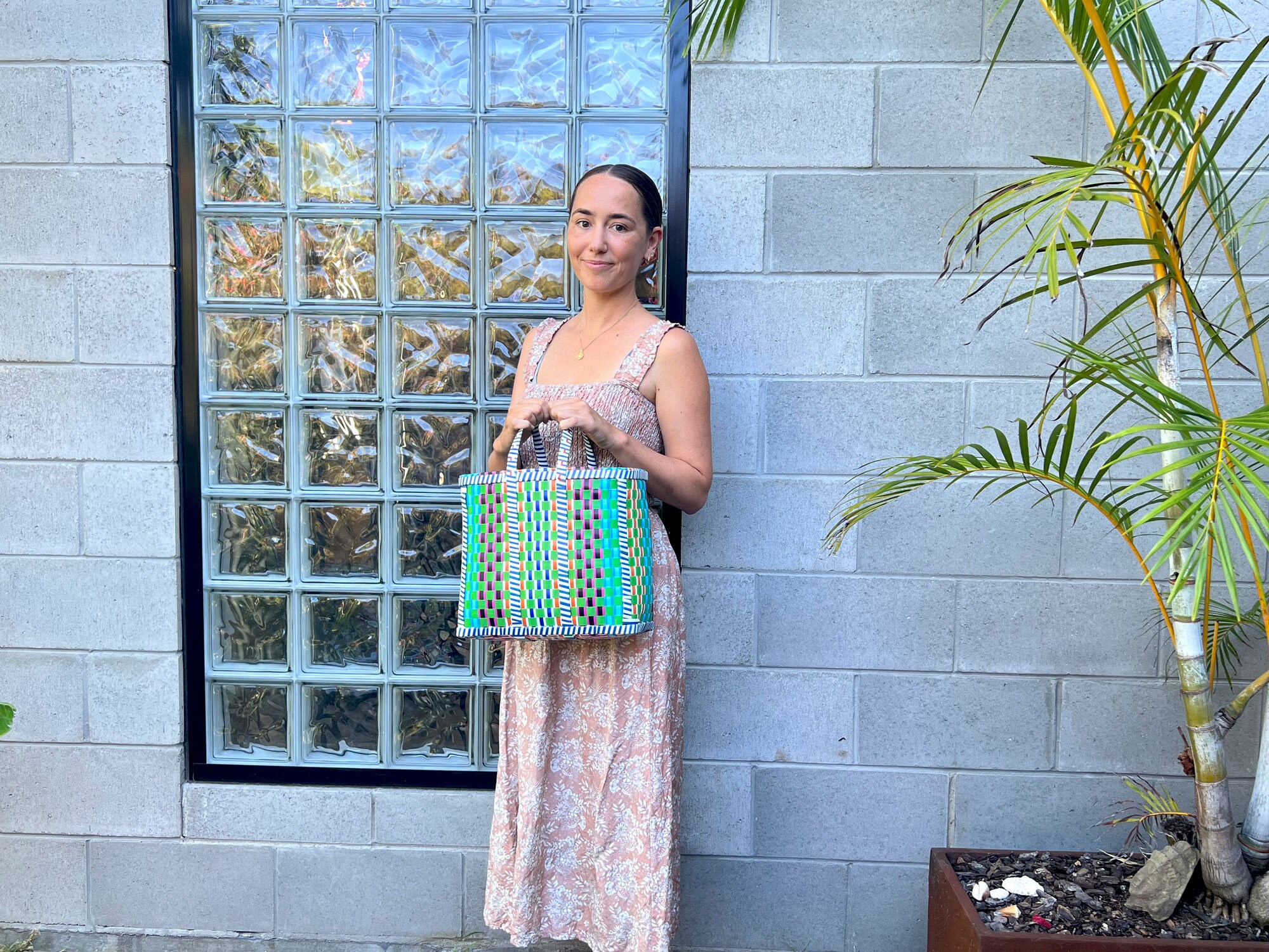 Mingalaba Caba Market Basket - Lucky Dip Woven Shopping Bag - Etsy