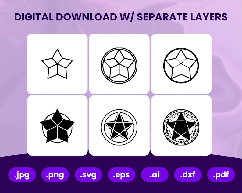 Monochrome Parols SVG Bundle of 6 With Raster and Vector Layers for ...