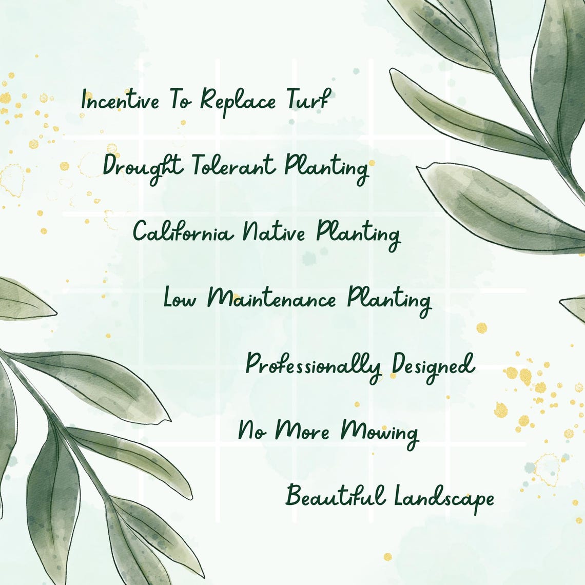 Custom Landscape Design, Turf Replacement Program, Water Rebate ...