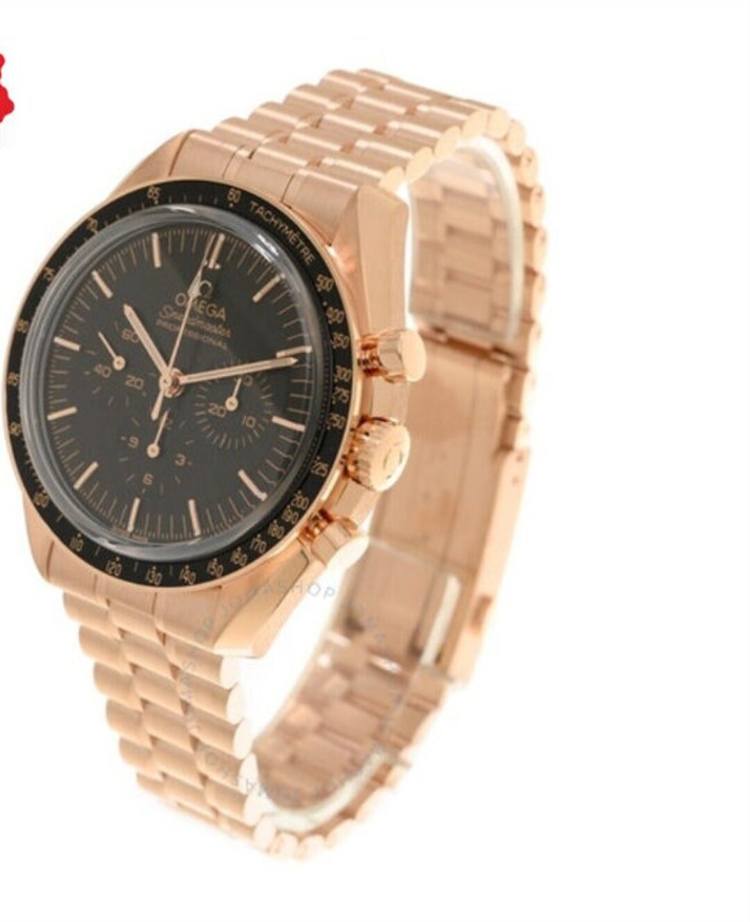 Omega Speedmaster Moonwatch Chronograph Automatic Black Dial - Etsy